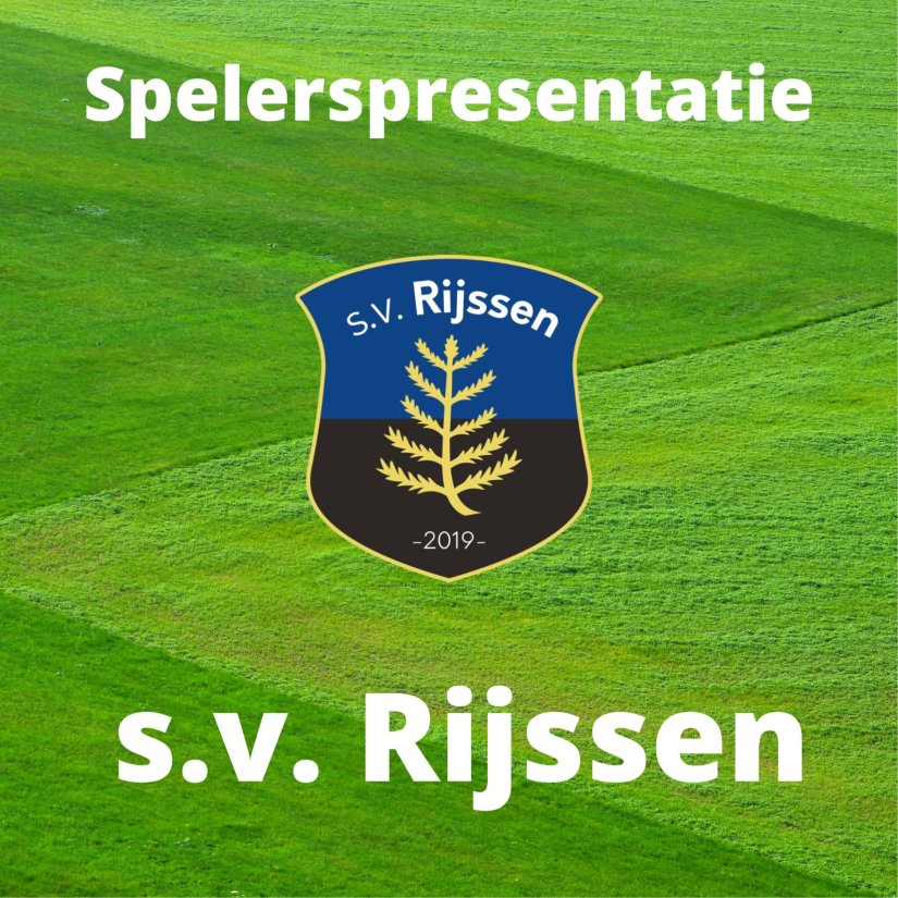 Spelerspresentatie en wedstrijd s.v. Rijssen 1 | s.v. Rijssen